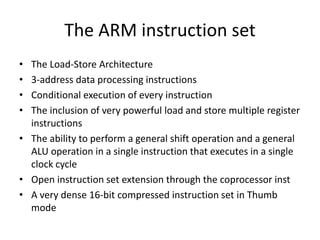 Arm architecture chapter2_steve_furber | PPTX