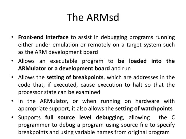 Arm architecture chapter2_steve_furber | PPTX