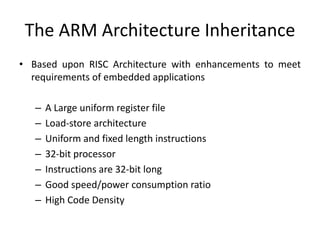 Arm architecture chapter2_steve_furber | PPTX
