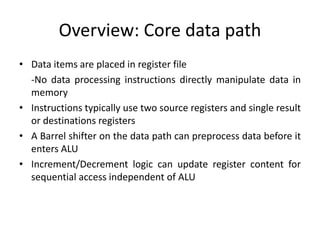 Arm architecture chapter2_steve_furber | PPTX
