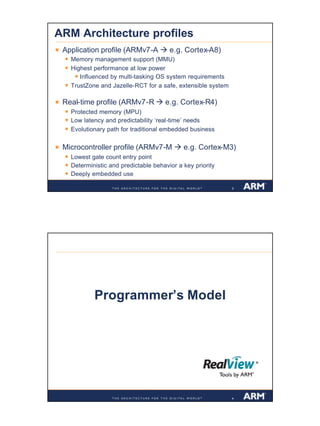Arm architecture overview | PDF