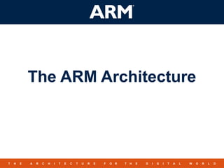 arm_architecture_overview_LPC2148_Arm.ppt