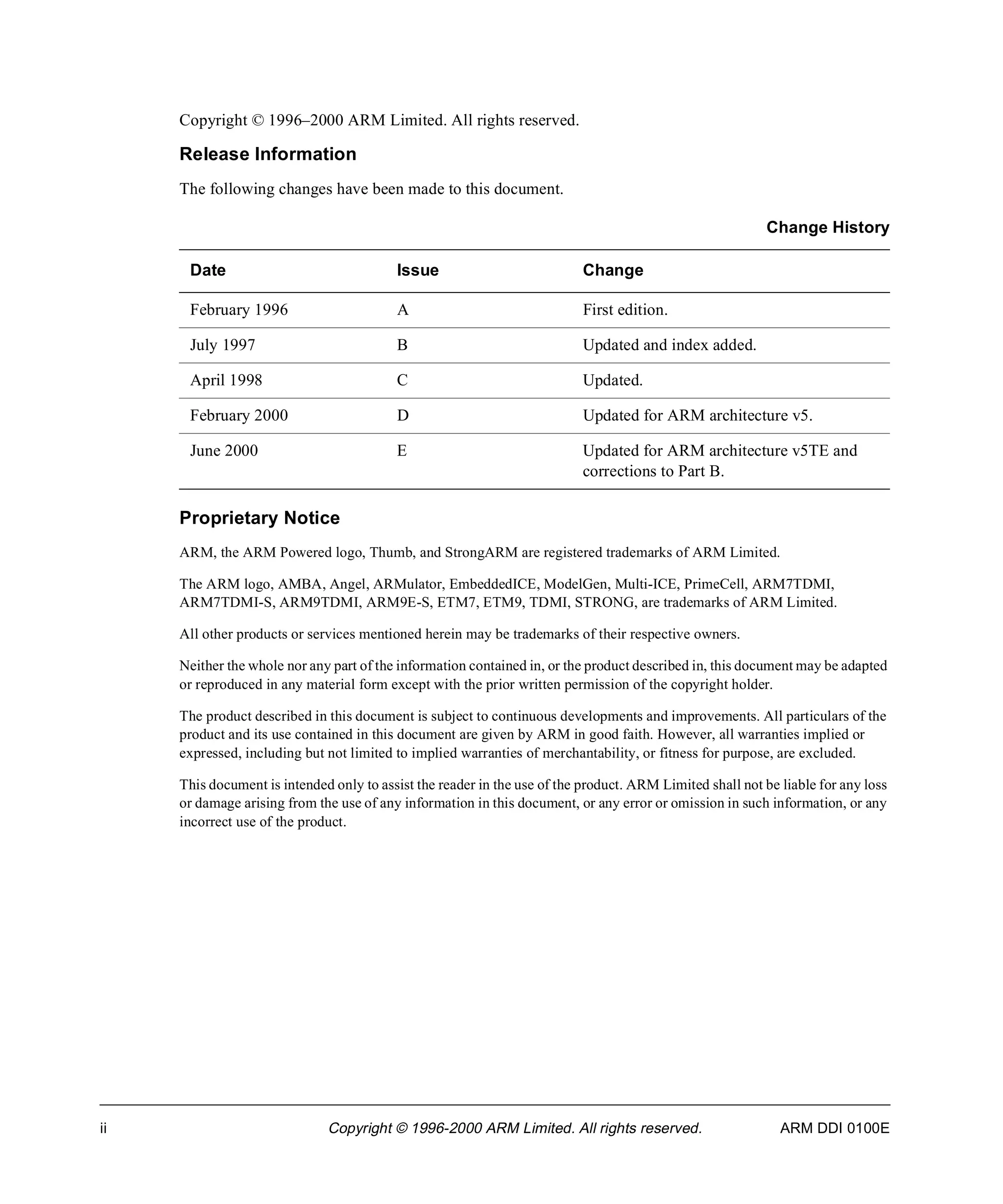 Arm architecture reference manual 2 ed | PDF