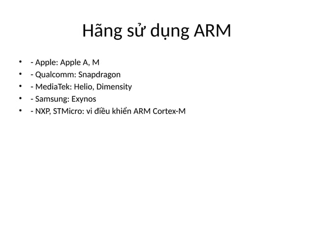 ARM_Architecture_Slides.pptxffffffffffff | PPTX