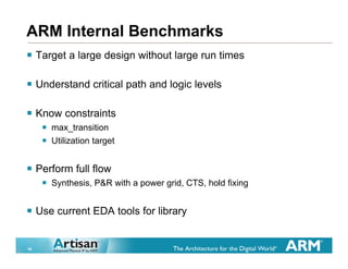 Arm artisan sc_benchmarking | PDF