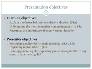 Dis(Empowered) Women: Armenian Women as both Victim and Perpetrator of ...
