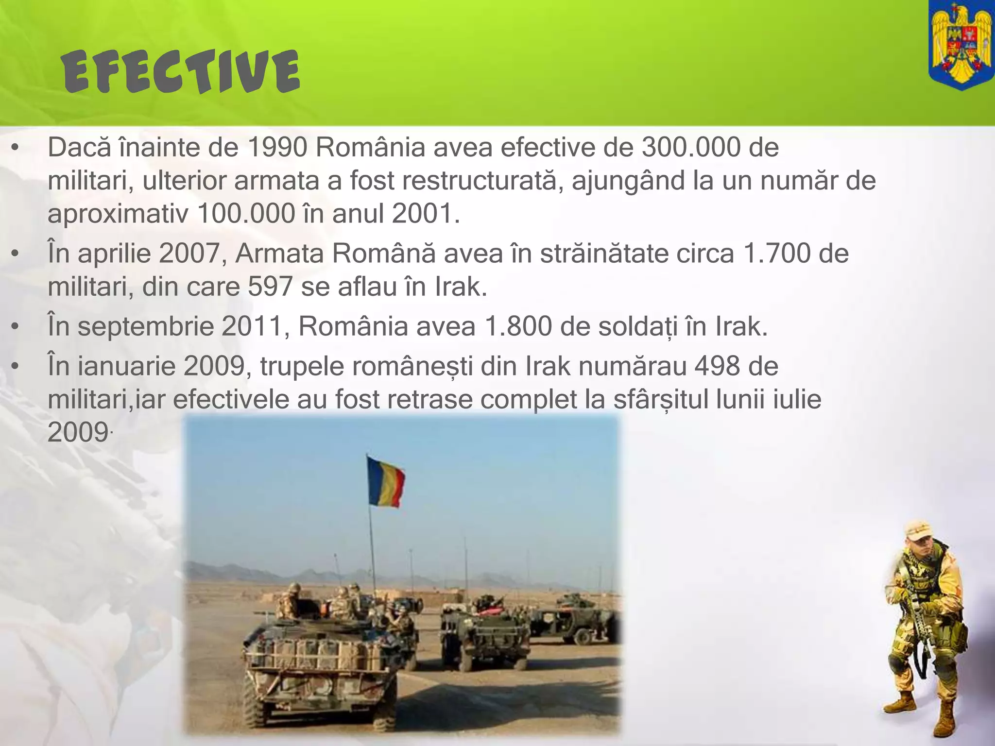 Armata română | PPT