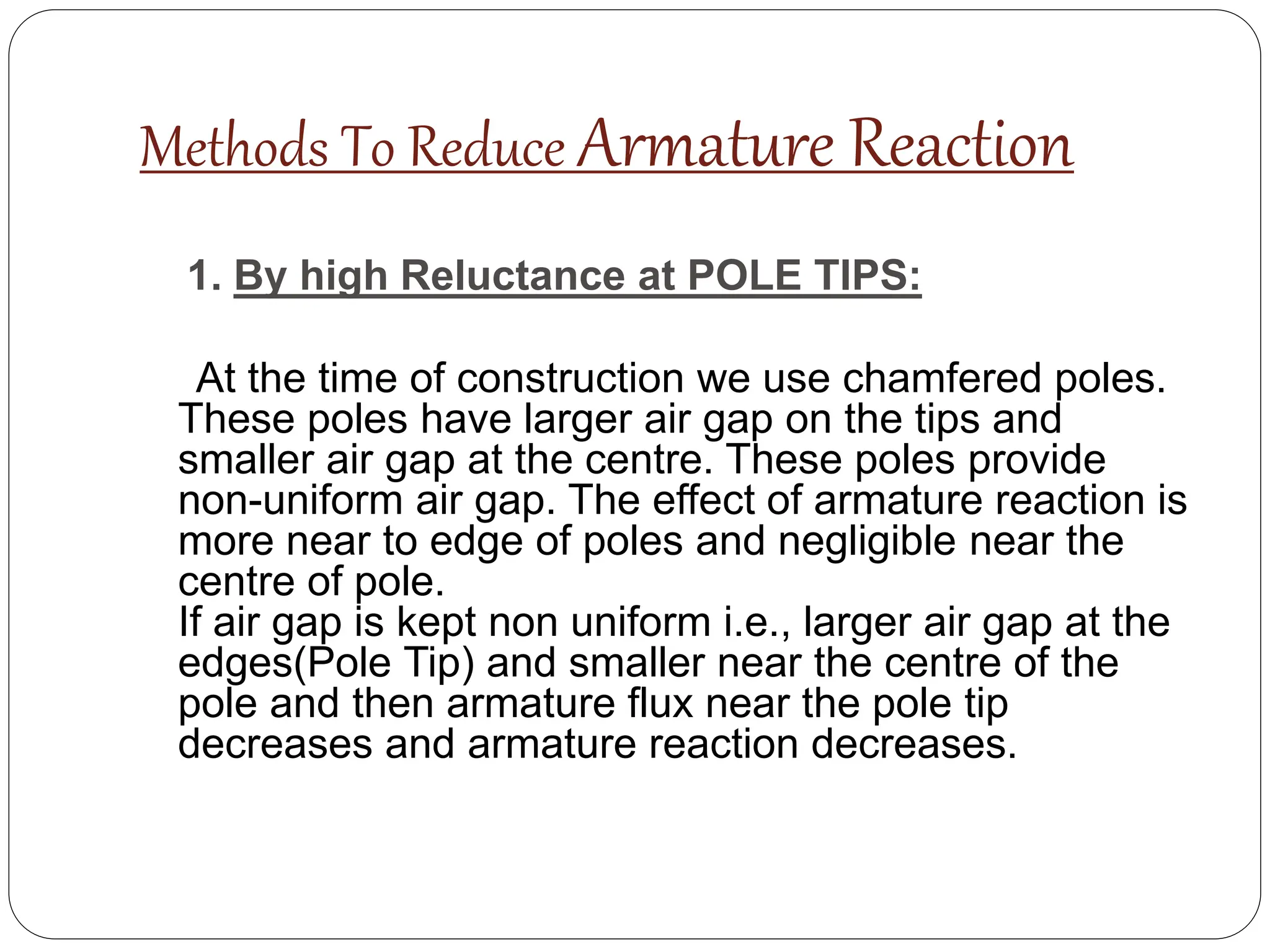 Armature reaction introduction with diagram.pptx