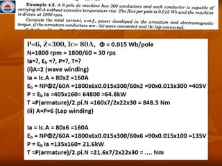 Armature reaction for electrical engineering | PPT