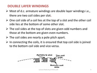 Armature windings | PDF