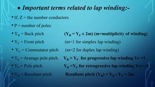 About Armature windings | PPTX