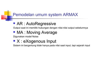 Armax model | PPT