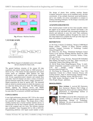 Arm based human machine interface of plastic extrusion blow molding system | PDF | Computing ...