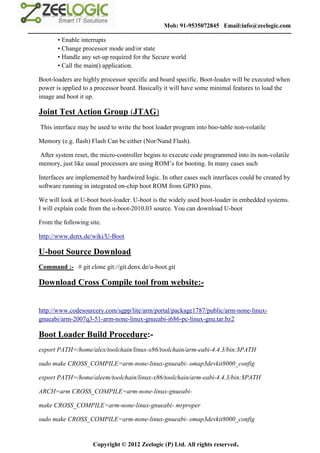 Armboot process zeelogic | PDF
