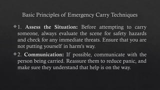 Arm Carry Emergency Safety Techniques.pptx