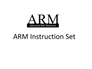 Arm chap 3 last | PPT