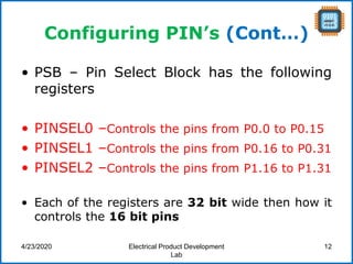 Introduction to ARM LPC2148 | PDF
