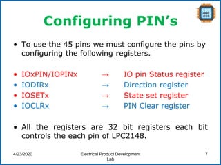 Introduction to ARM LPC2148 | PDF