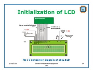 ARM LCD Interfacing | PDF