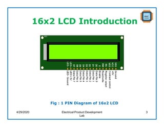 ARM LCD Interfacing | PDF