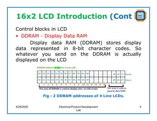 ARM LCD Interfacing | PDF