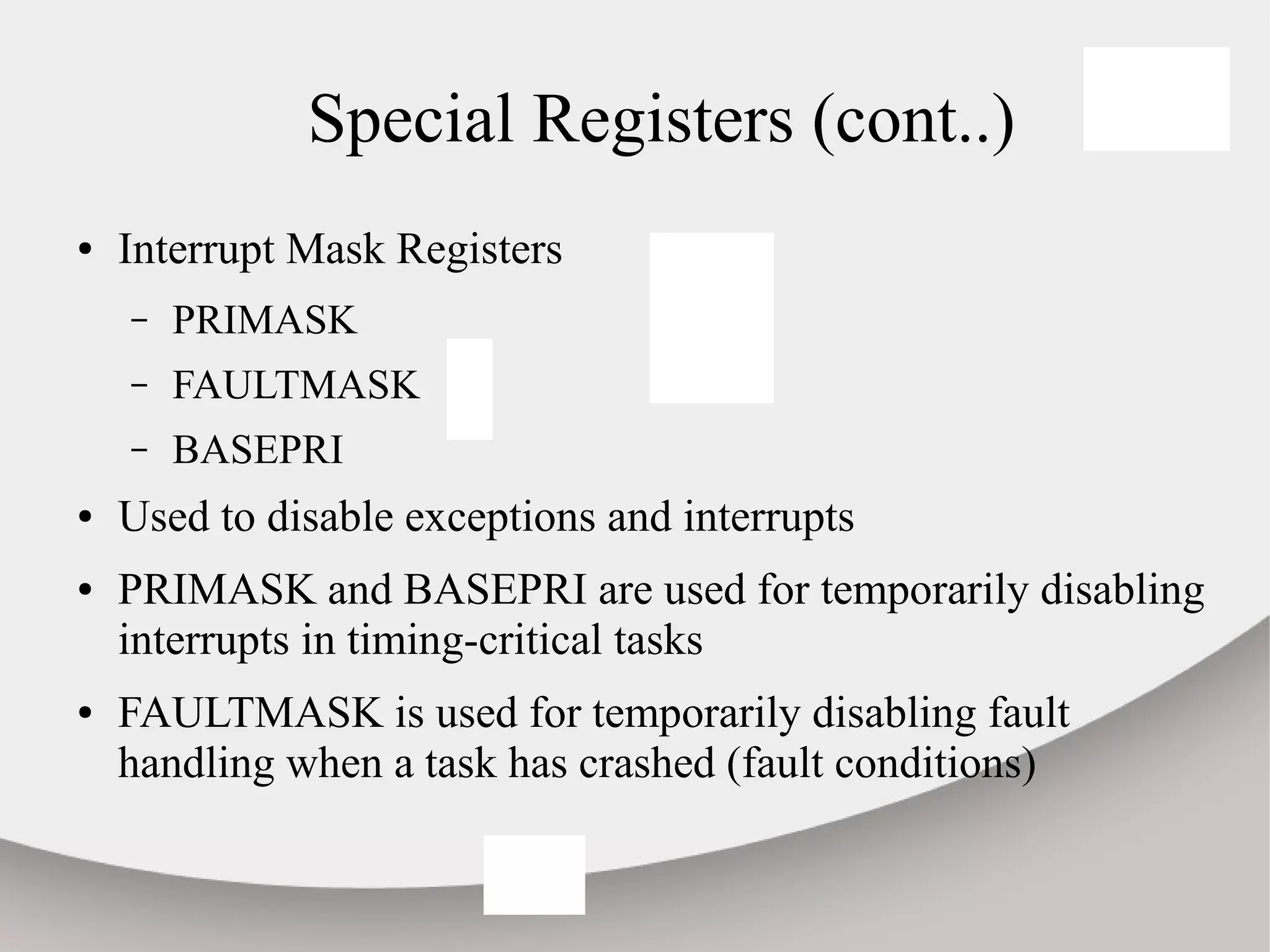 Arm cm3 architecture_and_programmer_model | PDF