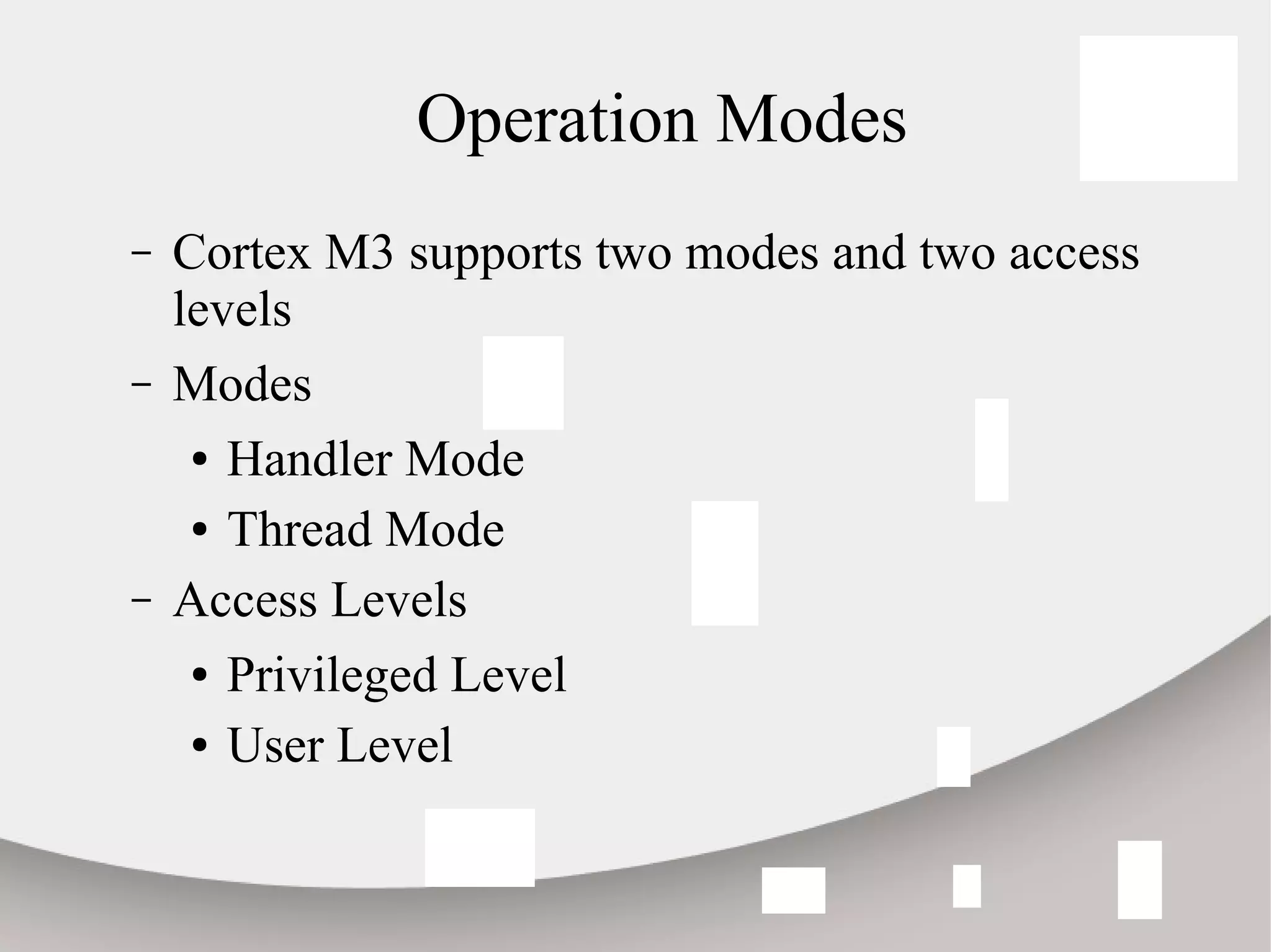 Arm cm3 architecture_and_programmer_model | PPT