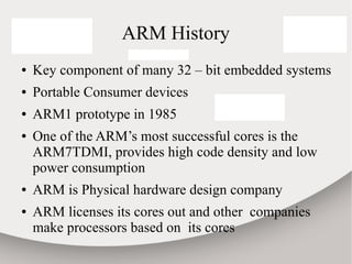 Arm cm3 architecture_and_programmer_model | PPT