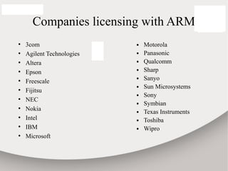 Arm cm3 architecture_and_programmer_model | PPT