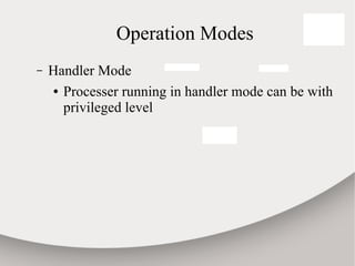 Arm cm3 architecture_and_programmer_model | PDF
