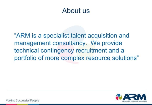 ARM Company Overview | PPT | Human Resources | Business