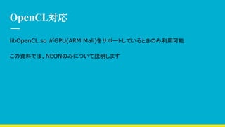 ARM Compute Library | PDF