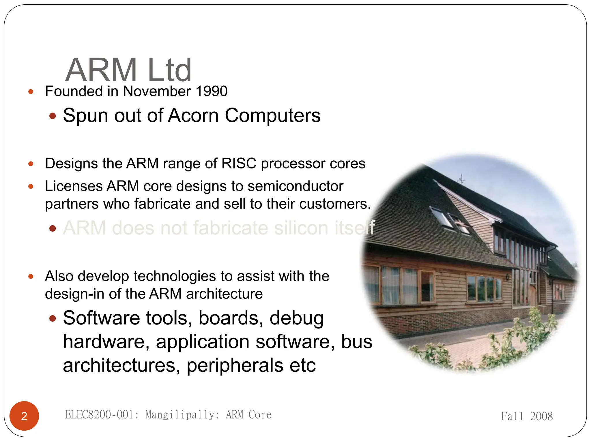 arm 7 microprocessor architecture ans pin diagram.ppt