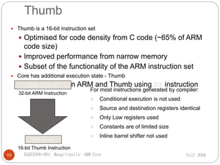 arm 7 microprocessor architecture ans pin diagram.ppt
