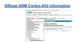 ARM Cortex-A53 Errata on Andoid | PDF
