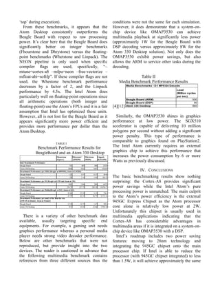 Arm Cortex A8 Vs Intel Atom:Architectural And Benchmark Comparisons | PDF