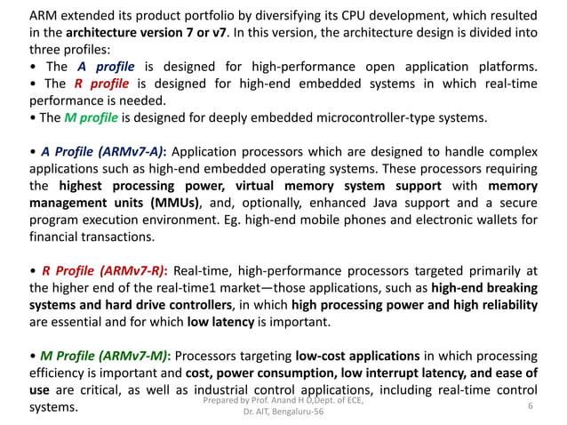 ARM 32-bit Microcontroller Cortex-M3 introduction | PDF | Operating ...