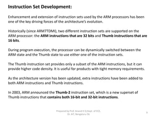 ARM 32-bit Microcontroller Cortex-M3 introduction | PPT