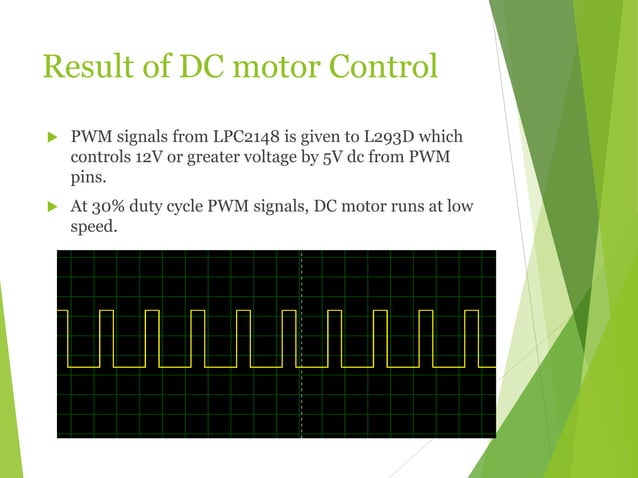 Arm cortex ( lpc 2148 ) based motor speed control | PPTX