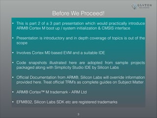 ARM® Cortex™ M Bootup_CMSIS_Part_2_3 | PDF