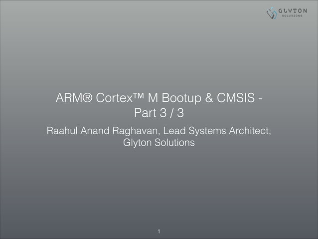 ARM® Cortex™ M Bootup_CMSIS_Part_3_3_Debug_Architecture | PDF | Operating Systems | Computer ...