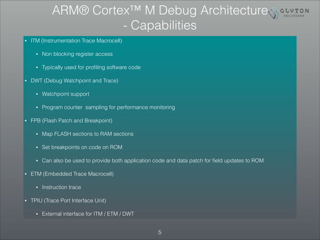 ARM® Cortex™ M Bootup_CMSIS_Part_3_3_Debug_Architecture | PDF ...