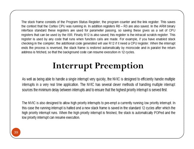 ARM CORTEX M3 PPT | PDF | Operating Systems | Computer Software and ...