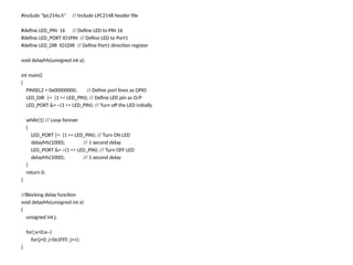 introduction to ARM C programming language | PPT