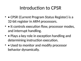 ARM_CPSR_Full_Detailed_Presentation.pptx