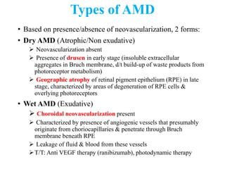 Age-related Macular Degeneration | PPTX
