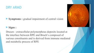 Age Related Macular Degeneration - ARMD | PPTX