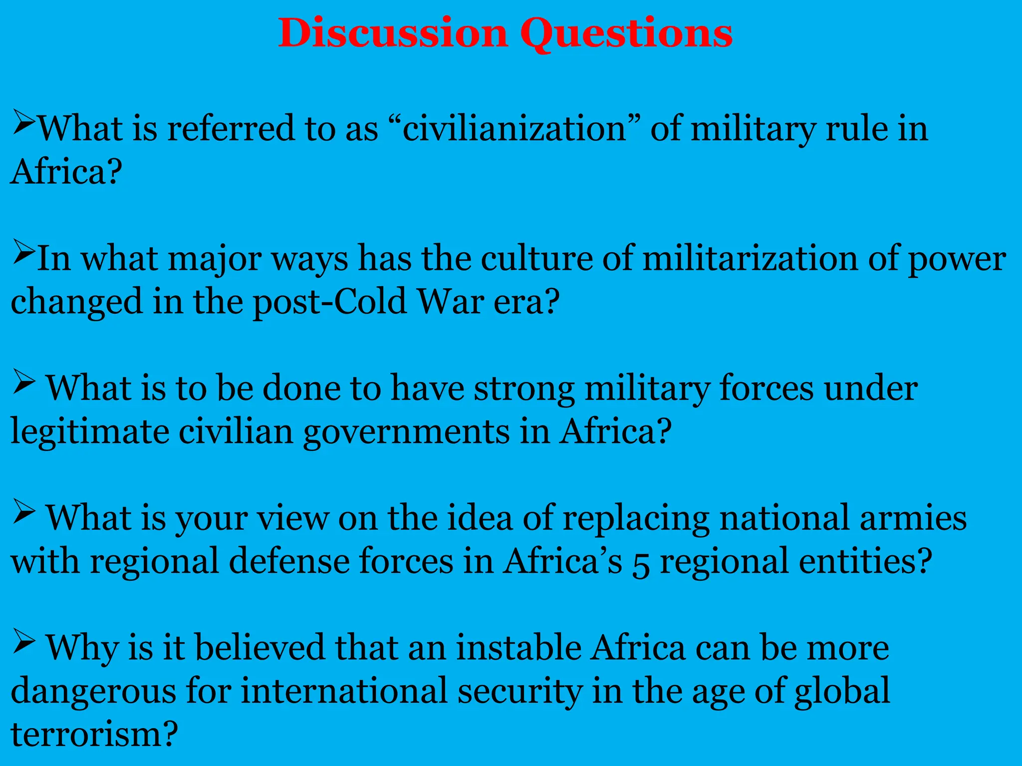 ARMED CONFLICTS & INSTABILITY IN AFRICA.pptx