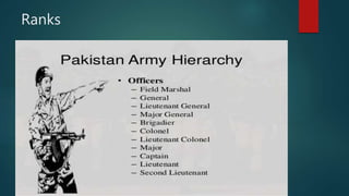 Armed forces of Pakistan | PPTX