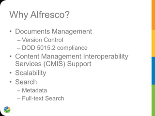 Armedia Case Management with Alfresco ECM | PPTX